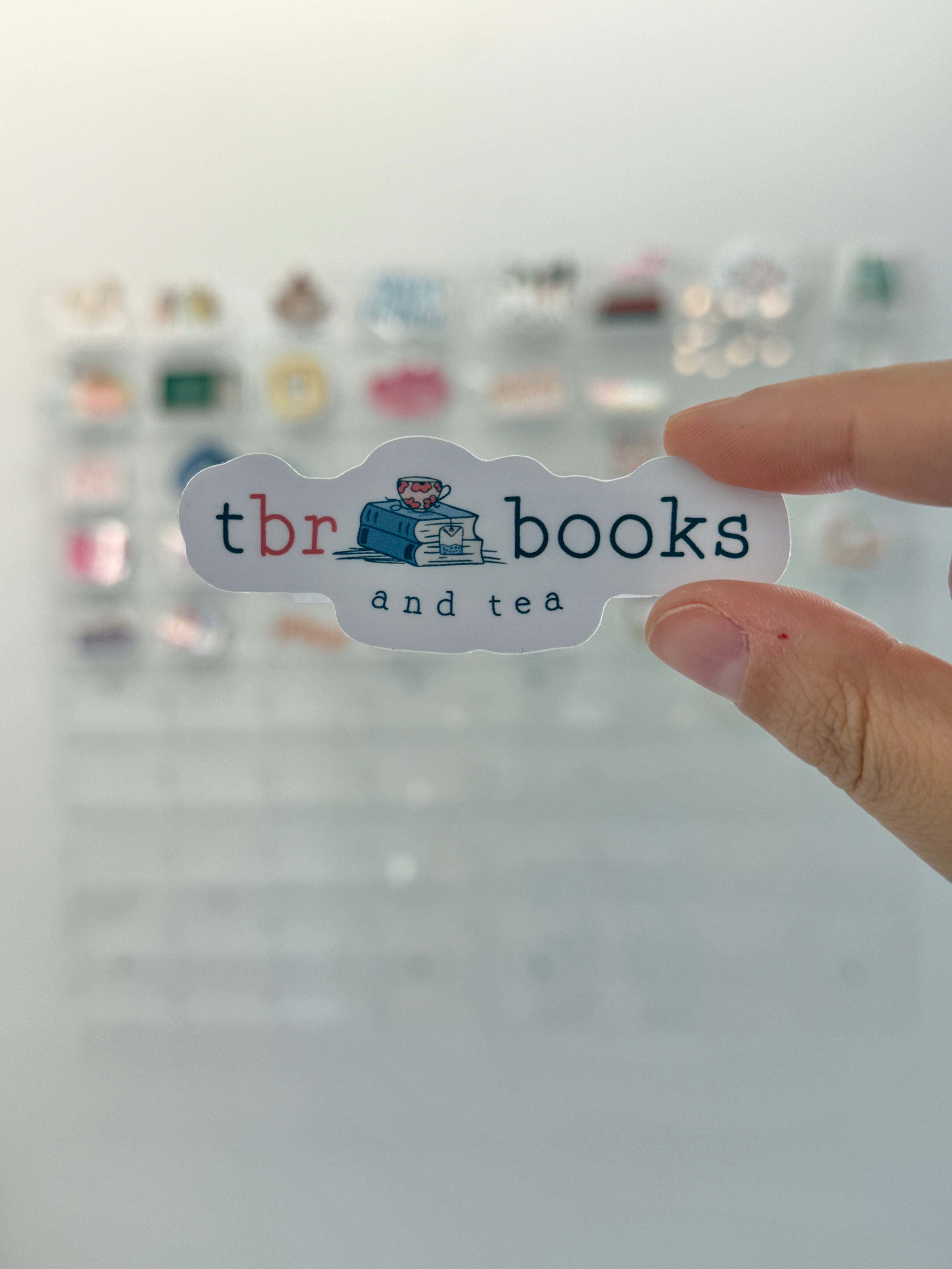 TBR Full Logo Sticker – TBR Books & Tea